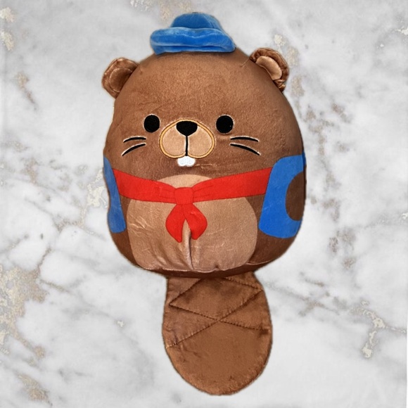 Squishmallows | Toys | Squishmallow Chip The Beaver Back To School 8 ...